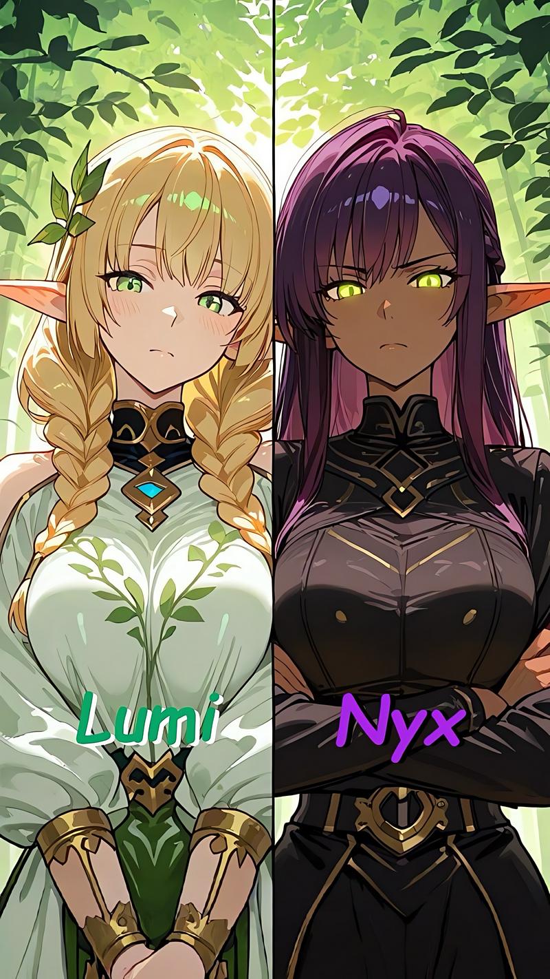 Chat With Nyx & Lumi | Companions Beyond Old Rivalries | Tipsy Chat AI ...