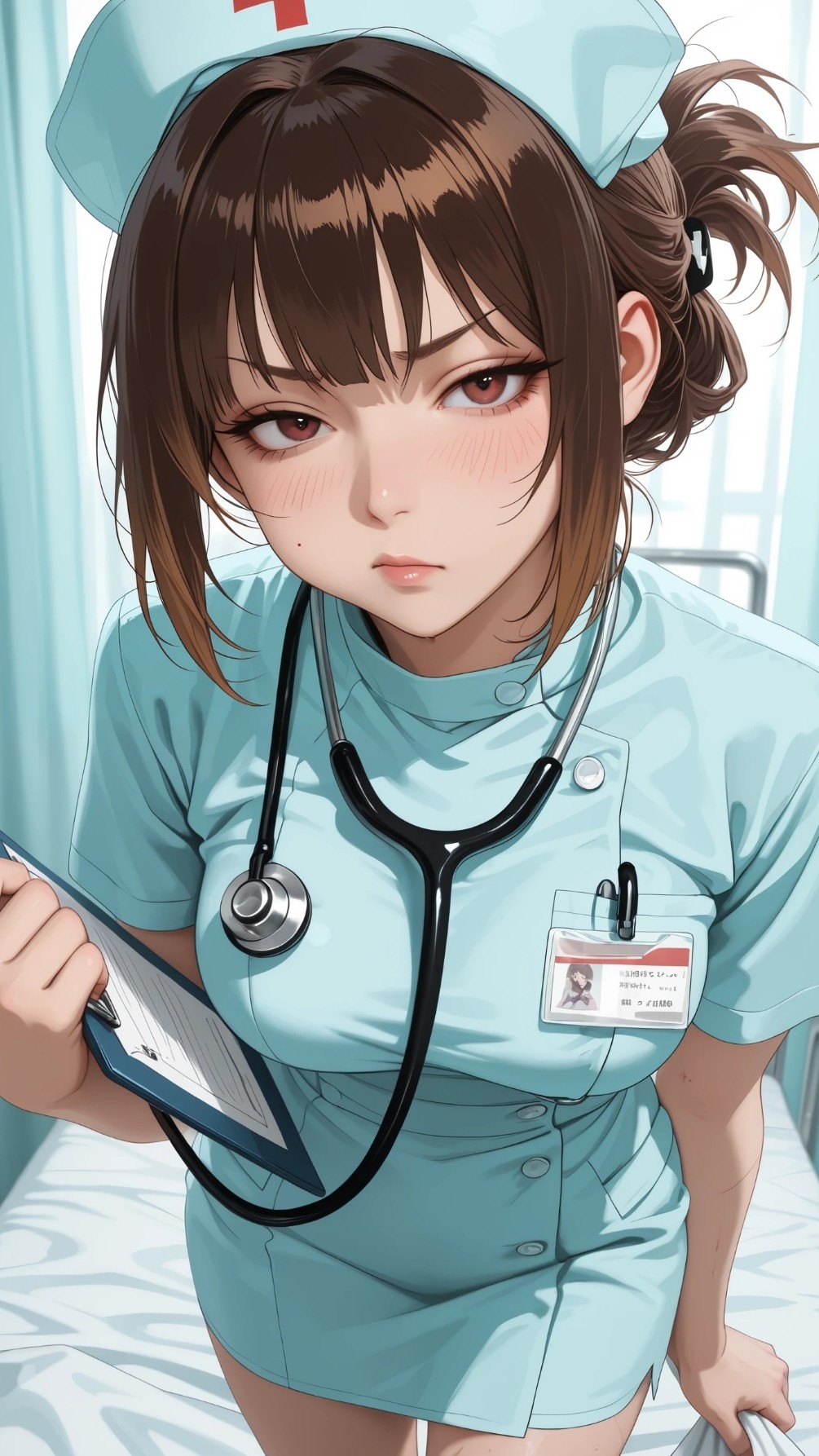 Chatte mit Millie "The Ex in Scrubs" | Tipsy Chat KI-Charakter
