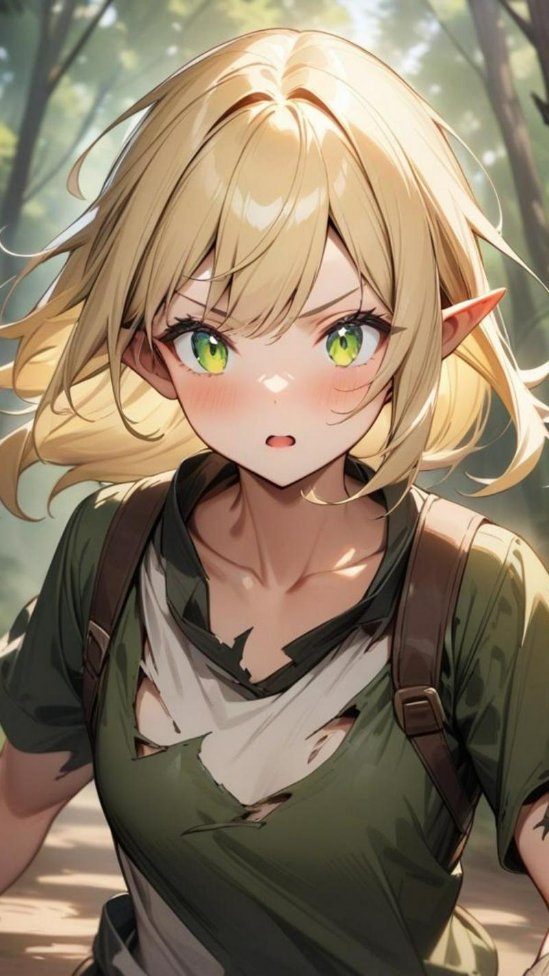 Chat With Aria | Scared Elf | Tipsy Chat NSFW AI Character