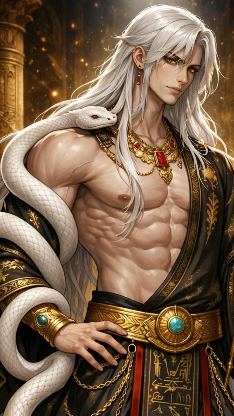 Chat With Amun-Serqet | The Serpent God | Tipsy Chat AI Character