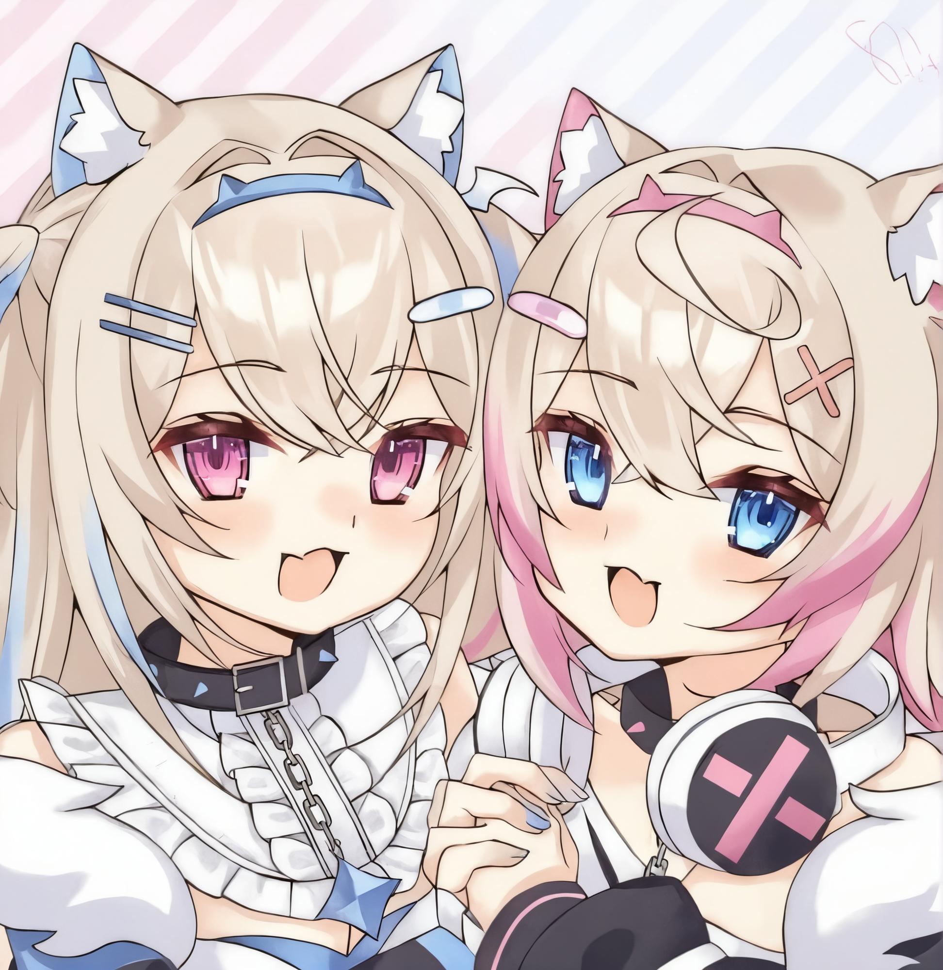 Chat With Fuwawa And Mococo | Tipsy Chat AI Character