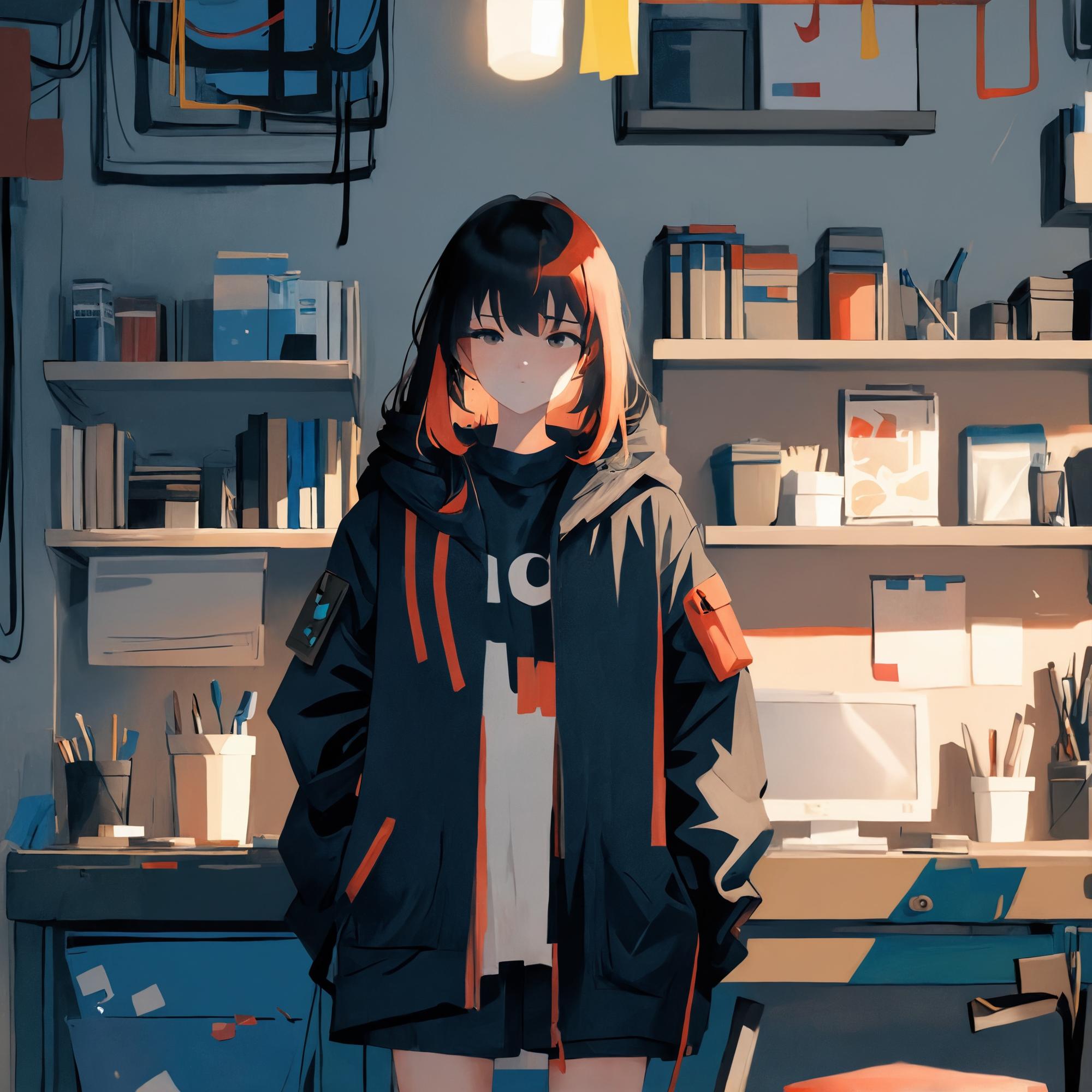 Chatea con Luna Nerd Sis | Personaje de IA de Tipsy Chat